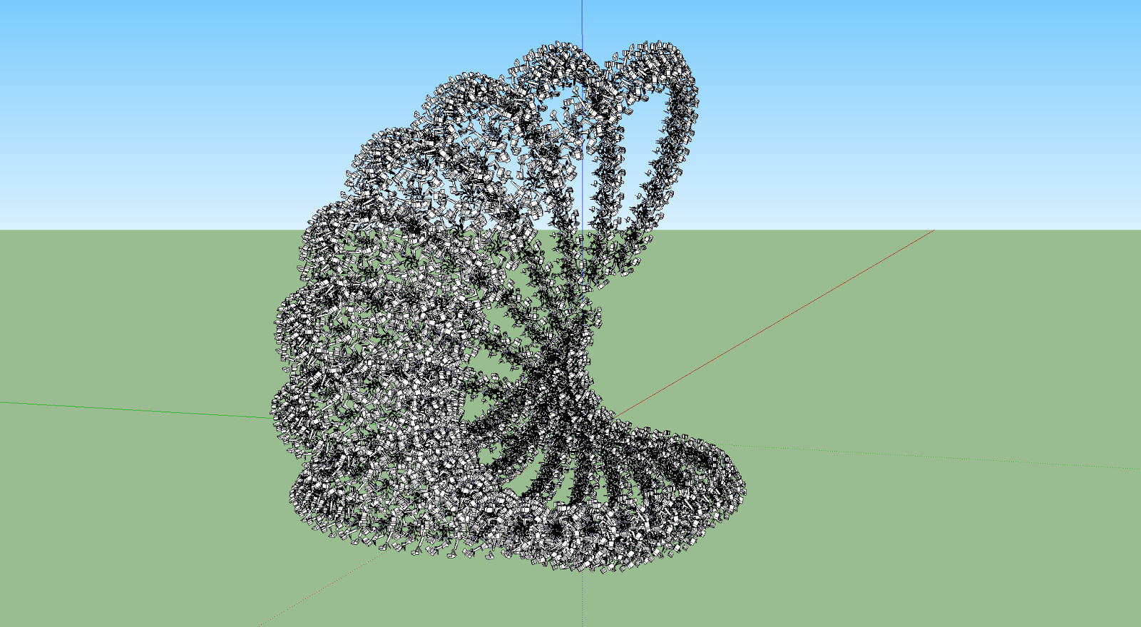 Isaac Design Blog: Symmetry initial 3D model