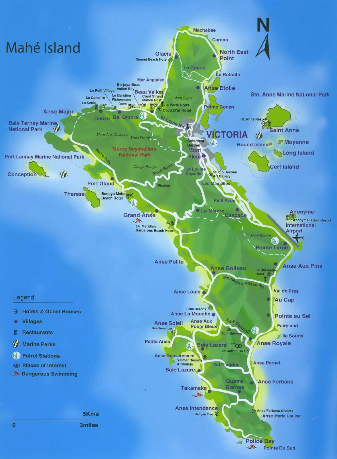 Amigo ucieka: Seszele-Mahe i stolica Victoria