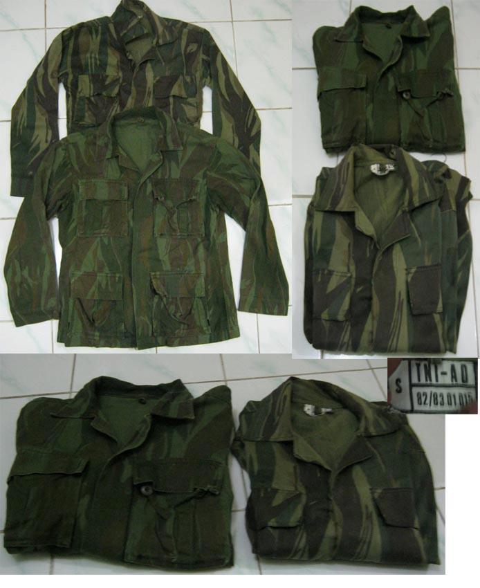 MUSEUM LORENG INDONESIA: Loreng Infanteri Gaya baru-IFGABA