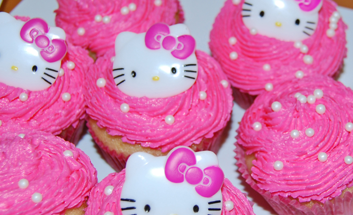 Hello Kitty Cupcakes From Sams Club