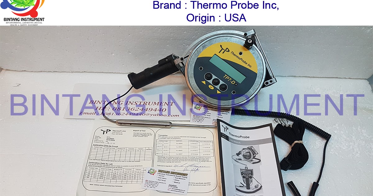 .: 081362449440 Jual TP7-D ThermoProbe,-Inc TP7D . Jual-Petroleum ...