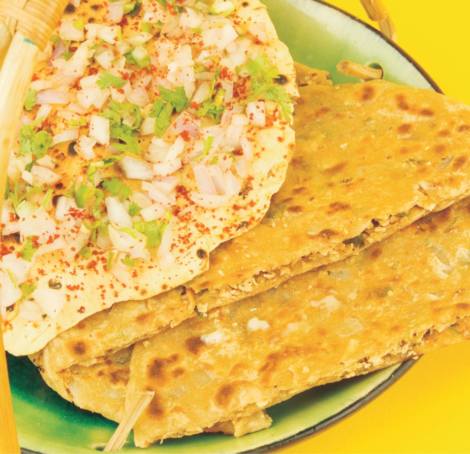 Papad Paratha