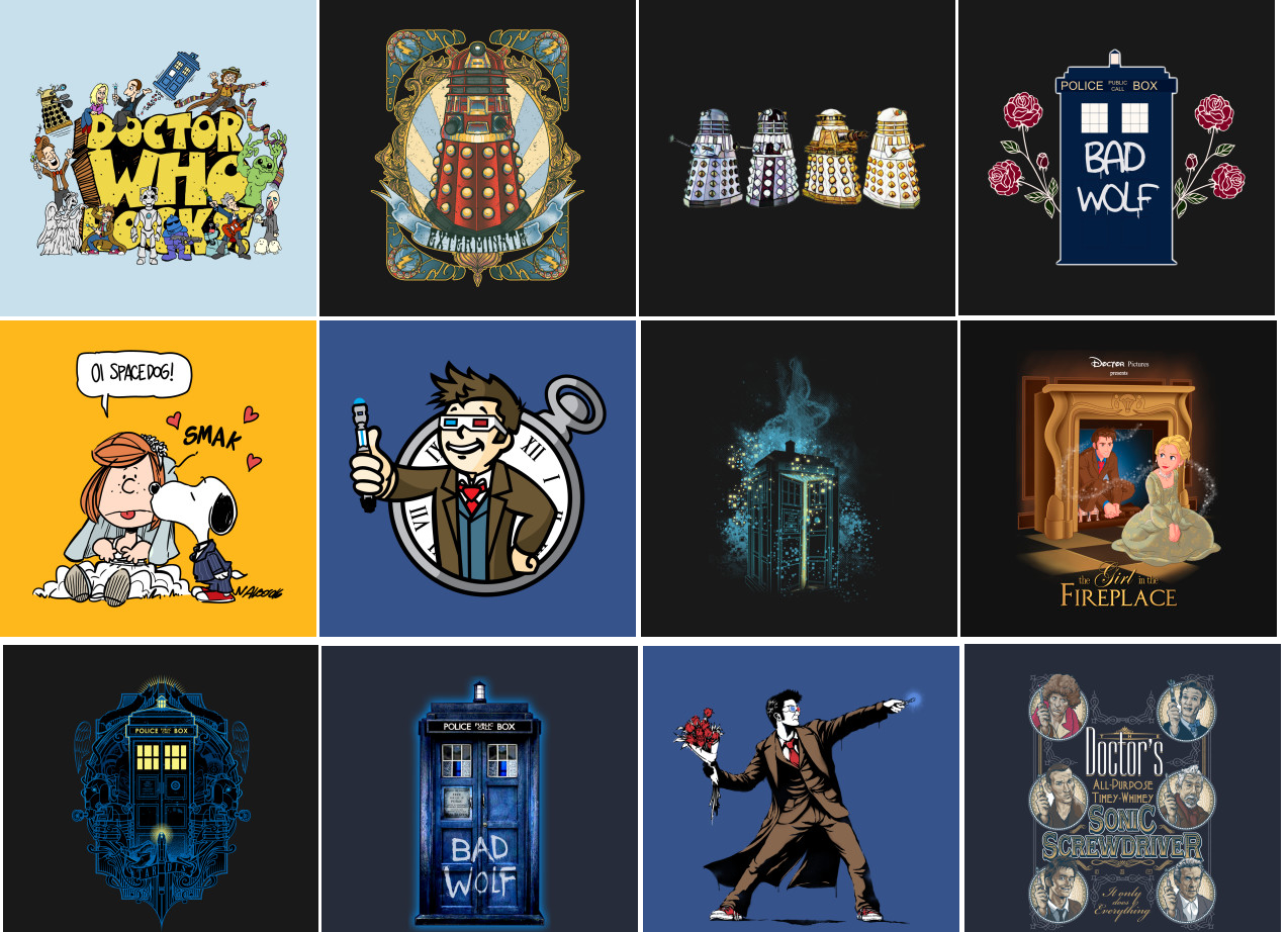 NEW! Doctor Who Design Collection - 30% Off For Our Readers!