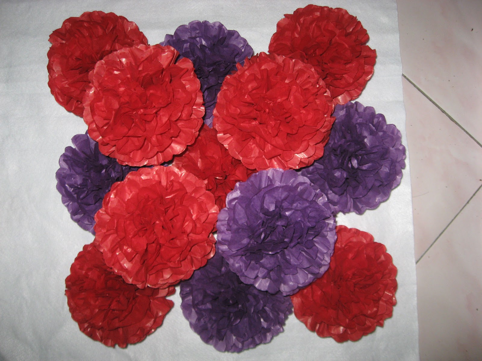 Mirza Simply Craft : BUNGA TISU POM-POM