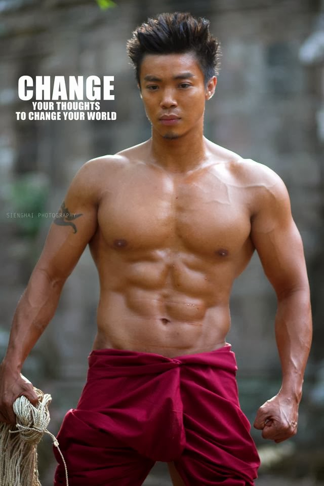 Cambodian Stars: HANDSOME MUSCLED MODEL: ROCKY ANGKOR