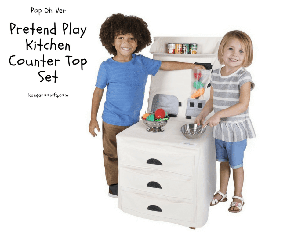Pop Up Play Kitchen with Pop-oh-ver - Amy & Aron's