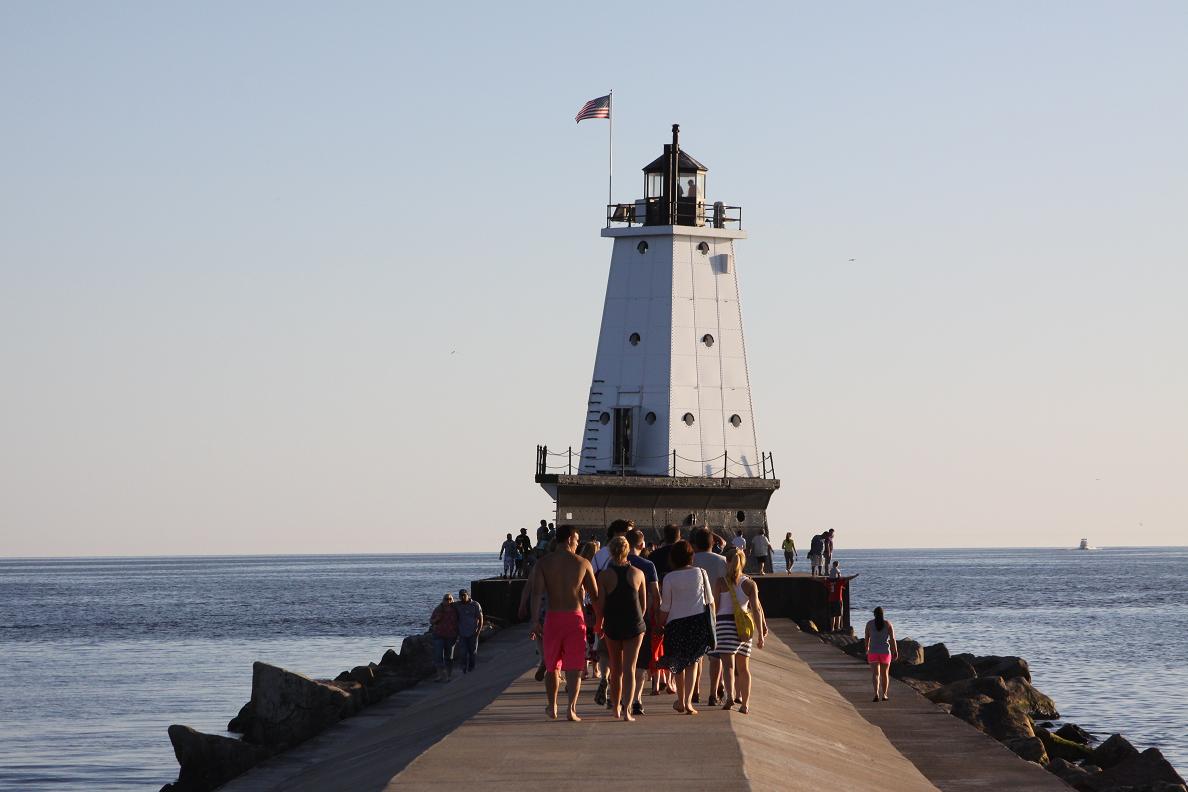 Michigan Exposures: The Ludington Lighthouse