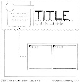 Sketches with a twist: April Sketch Release