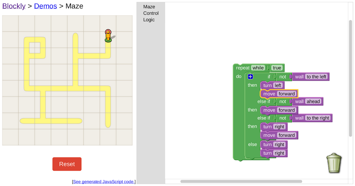 Heron's Note: Google Blockly