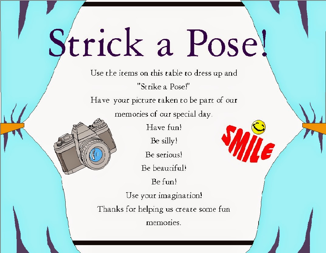 Mashed Potatoes and Crafts: Strike a Pose! Fun Twist on The Wedding ...