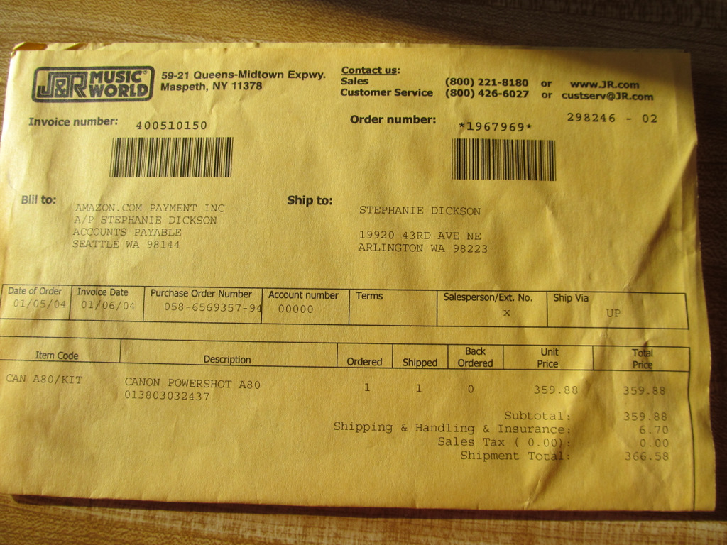 Dorrel and Stephanie: Time for a new camera