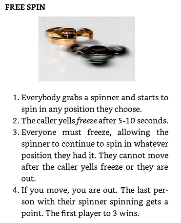 Book Review: Fidget Spinner Games: Awesome Games, Challenges & Dares ...