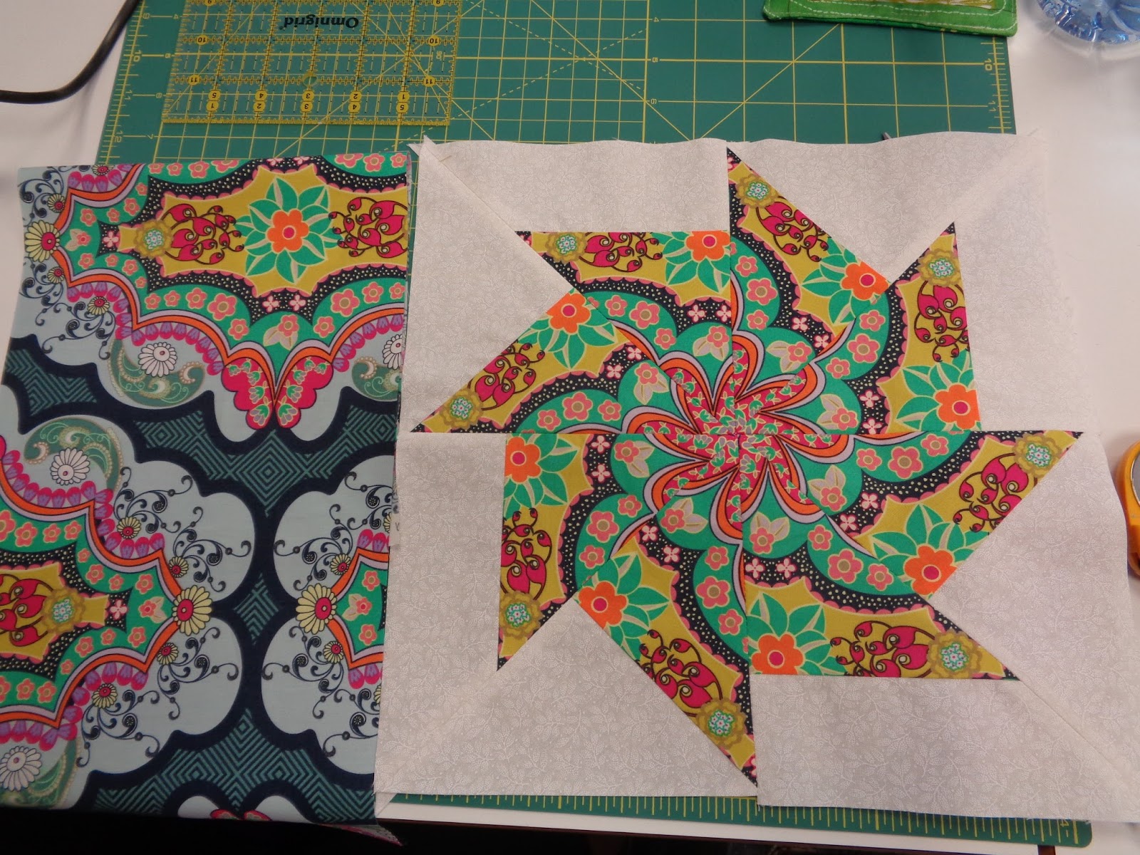Angie Quilts: Stack n Whack Kaleidoscope Workshop