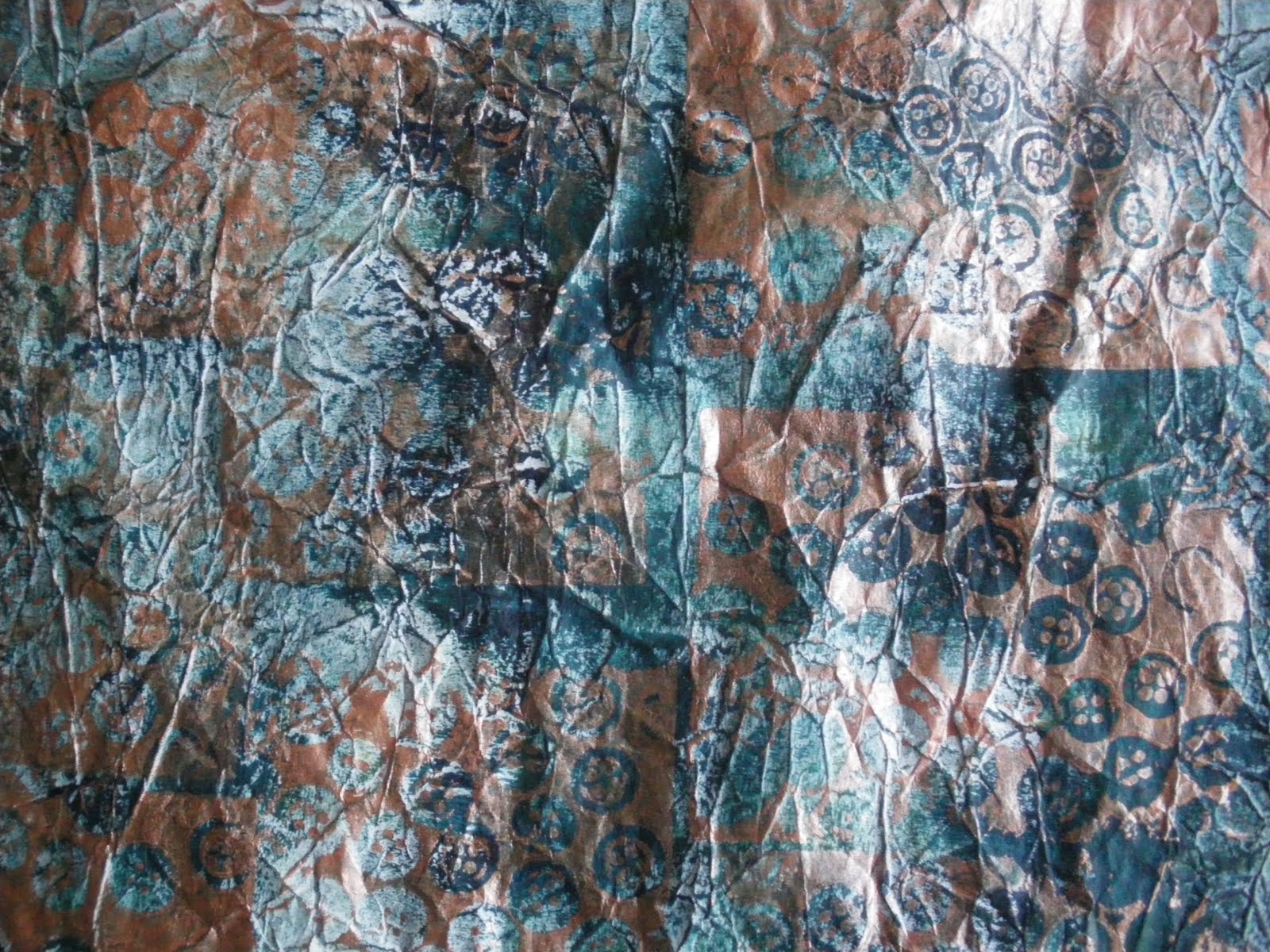PATCH AND STITCH: Papier verven