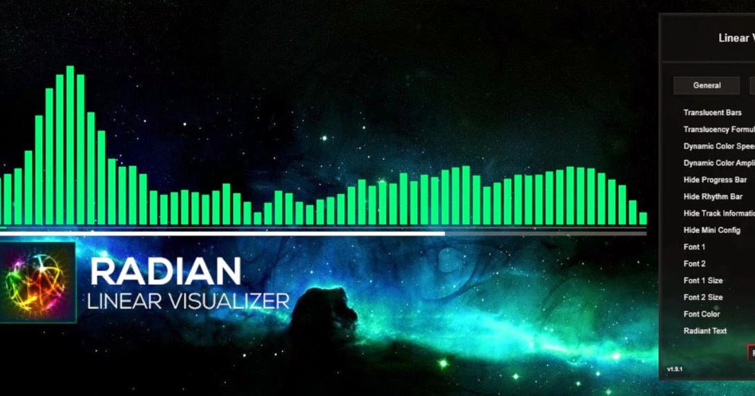 Visualizer Rainmeter Skins