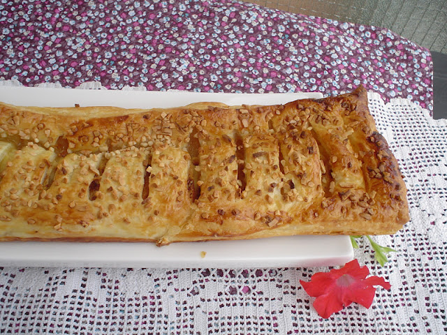 QUIMA - LES MEVES RECEPTES: PASTA DE FULL AMB POMA