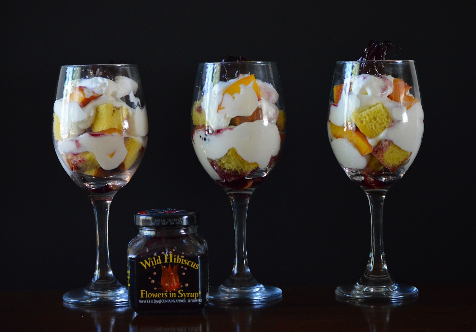 37 Cooks: White Chocolate & Wild Hibiscus Syrup Trifles