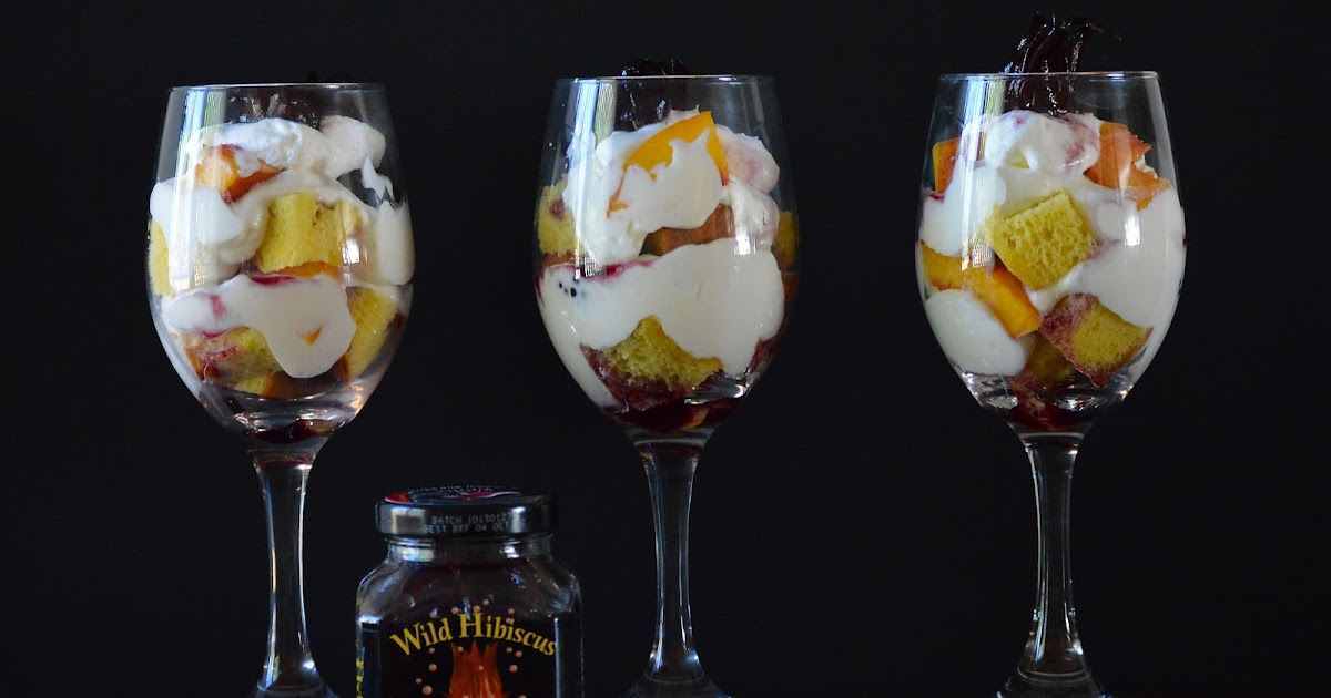 37 Cooks: White Chocolate & Wild Hibiscus Syrup Trifles