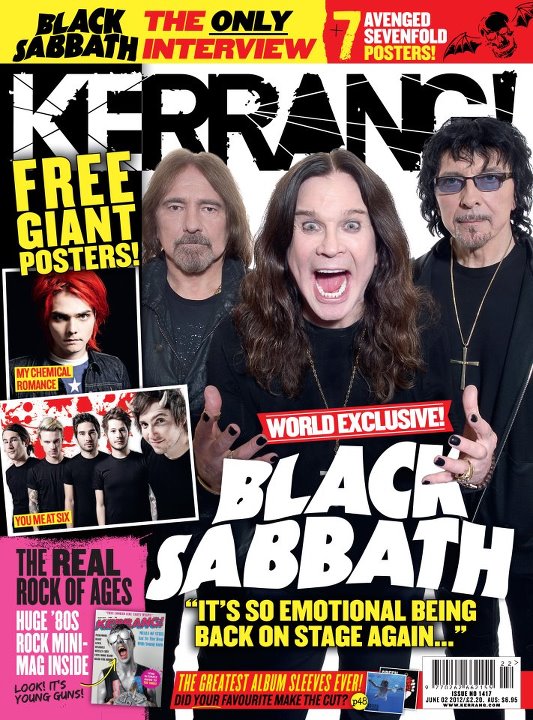 MCRmy Venezuela.: [SCAN] Kerrang Magazine Nuevo Poster de MCR - Gerard Way