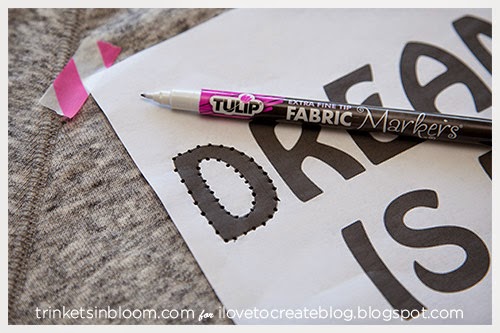 iLoveToCreate Blog: DIY Text Sweatshirt