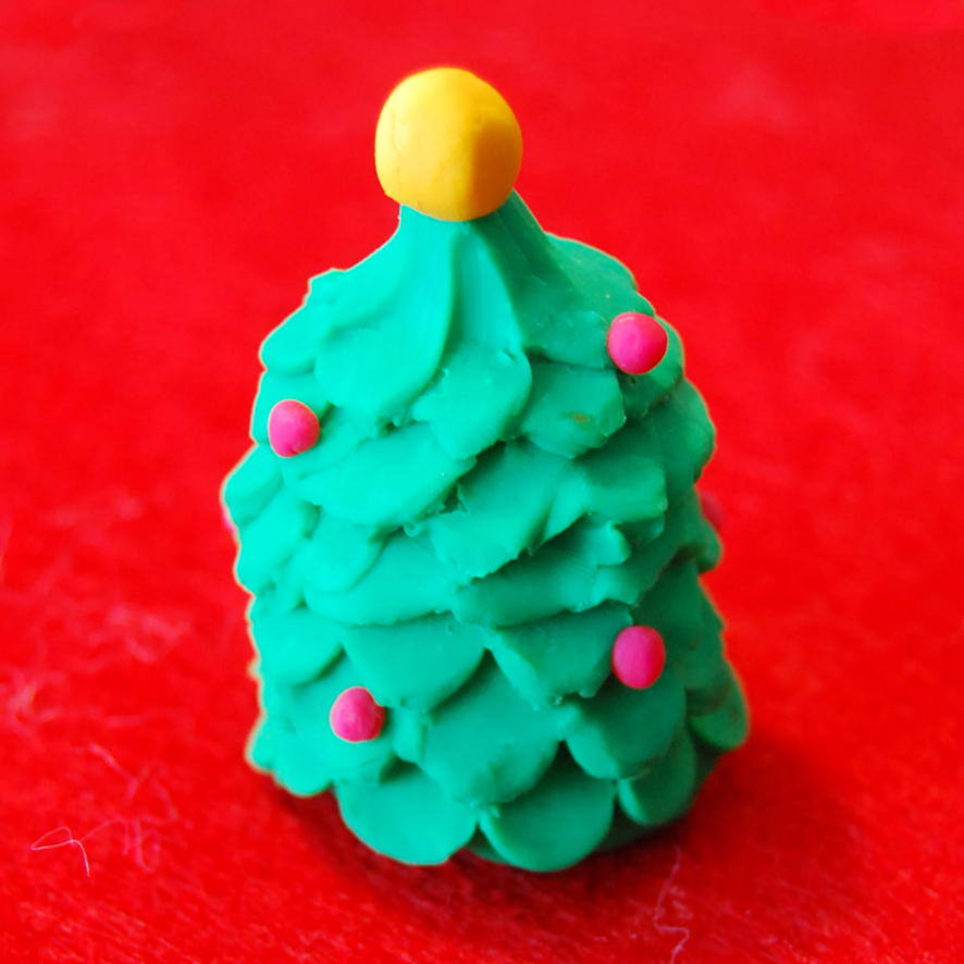 Mària te pinta: Detalles navideños en plastilina