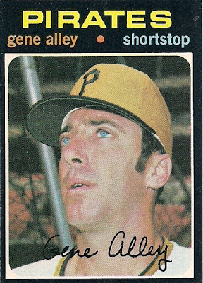 Topps 1971: no. 416 - gene alley