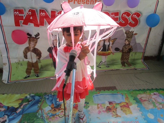 On the top of the World...: Fancy Dress activity of Nursery kids (09.02.17)