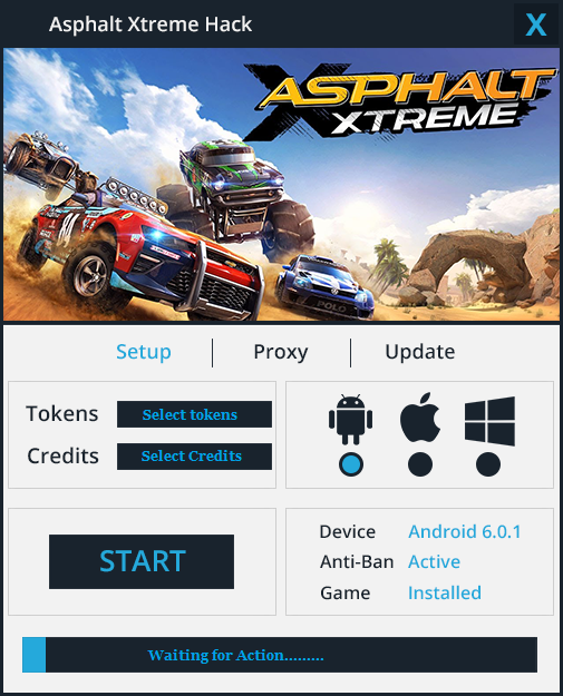 Asphalt Xtreme Resource Generator