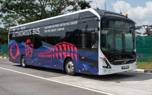 Volvo Driverless Bus for Singapore - News Uk