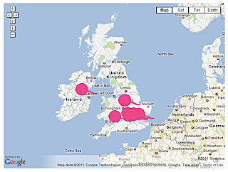 Karen's World Map of Snoods! - A Stitching Odyssey