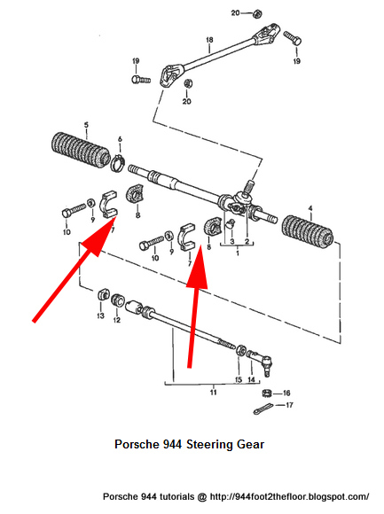 944 Foot To The Floor: How To Replace Power Steering Rack On A Porsche 944