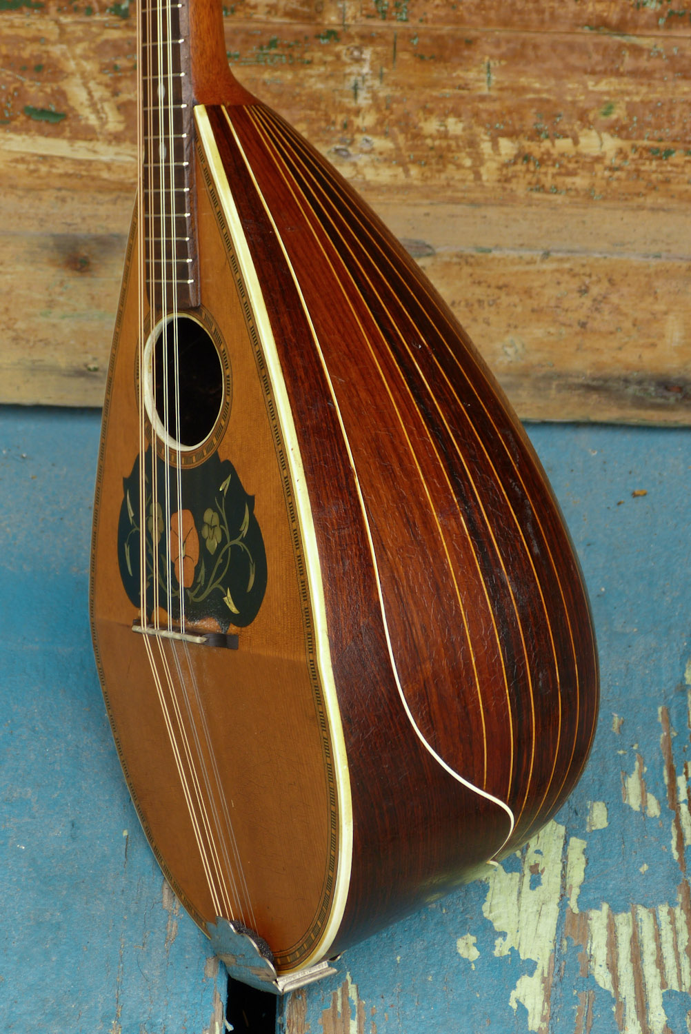 1910s Oscar Schmidt-made Stella Bowlback Mandolin