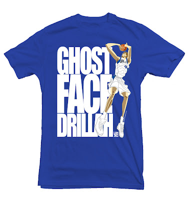 [NEW] Dirk Nowitzki "Ghostface Drillah" t-shirt! ~ Wreckamic's Blog