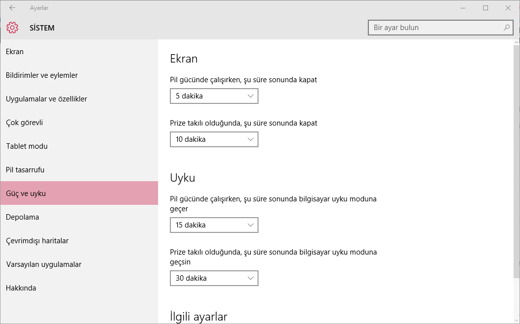 Windows 10' da en iyi pil süresi için yapmanız gerekenler
