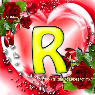 Iniciales Nombres y Más: Hermoso corazón con iniciales