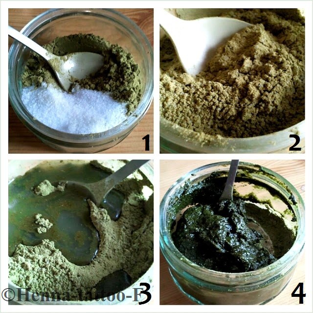 Henna Tattoo By F...: Natural Henna Preparation #1