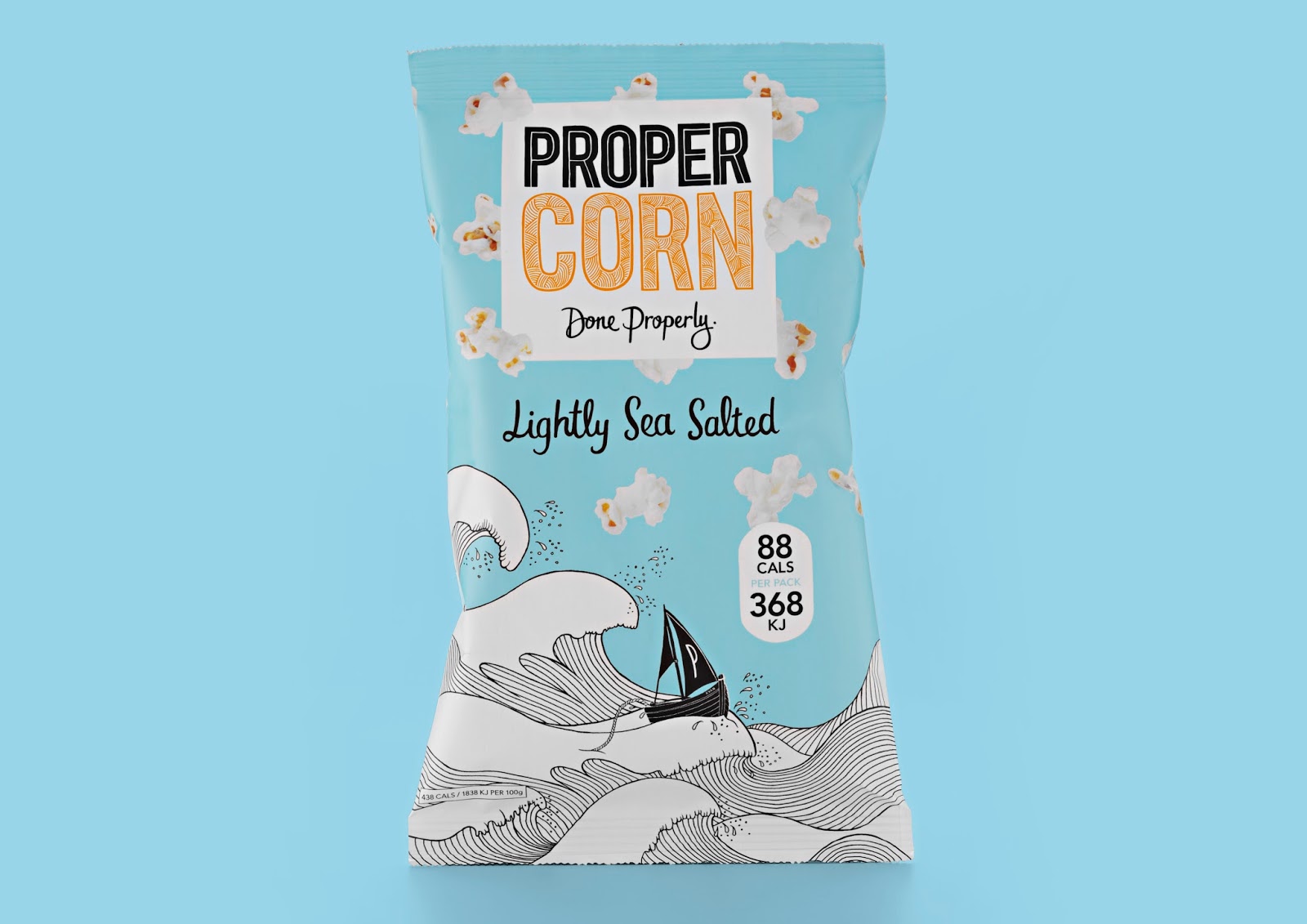 PROPERCORN Brand Evolution – Packaging Of The World