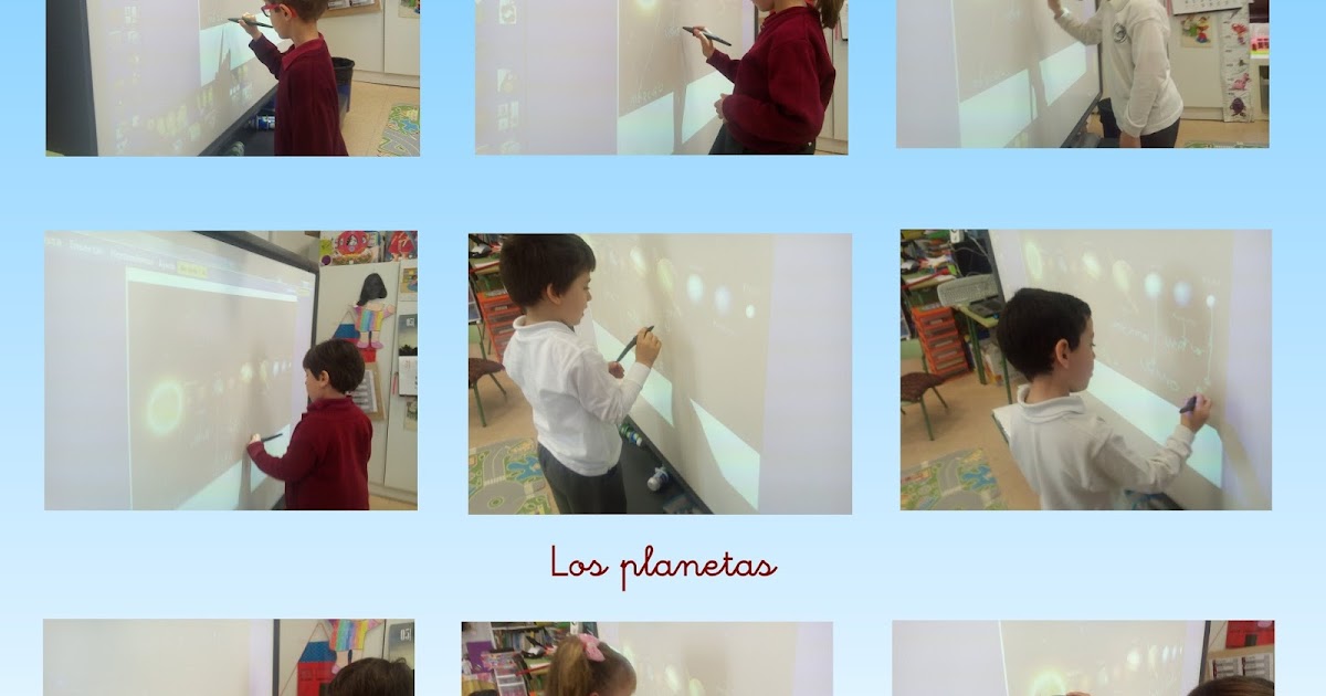 MI AULA DE INFANTIL: PROYECTO LOS PLANETAS
