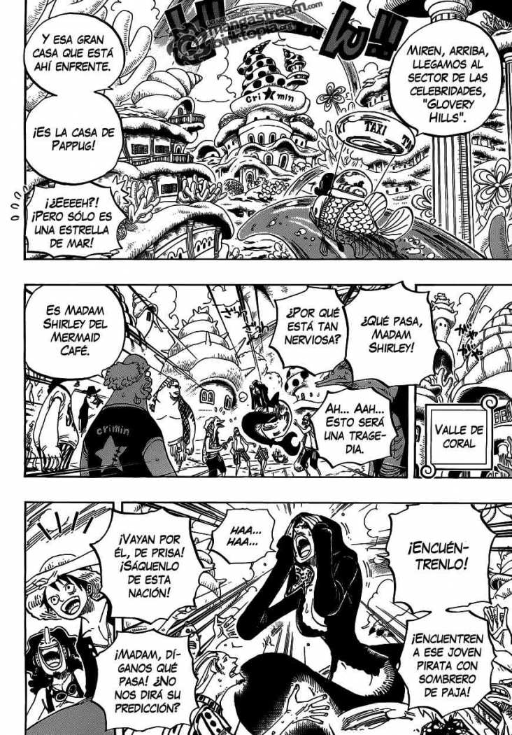 One Piece Manga Capitulo 610. Madam Sharly ~ ParaisoGrandLine