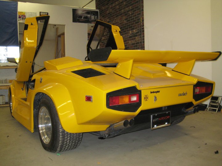 TOP AUTO CUSTOMIZATION : CLIENTS LAMBORGHINI COUNTACH CUSTOM DASH AND ...