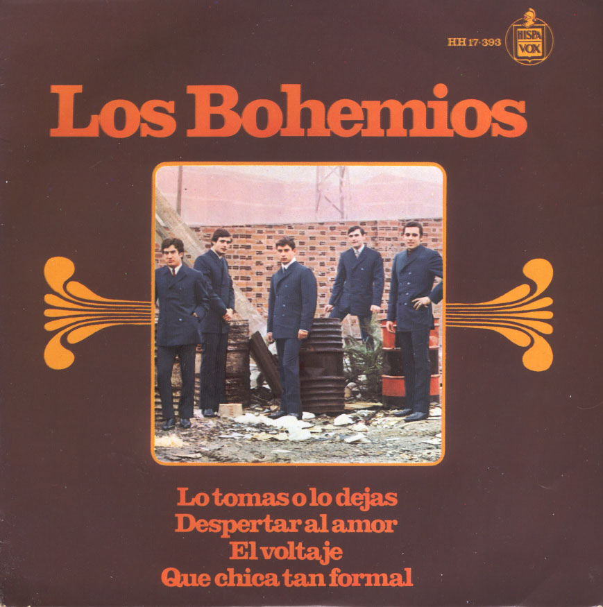 Spanish Garage & Pop-Rock: LOS BOHEMIOS - QUE CHICA TAN FORMAL reloaded