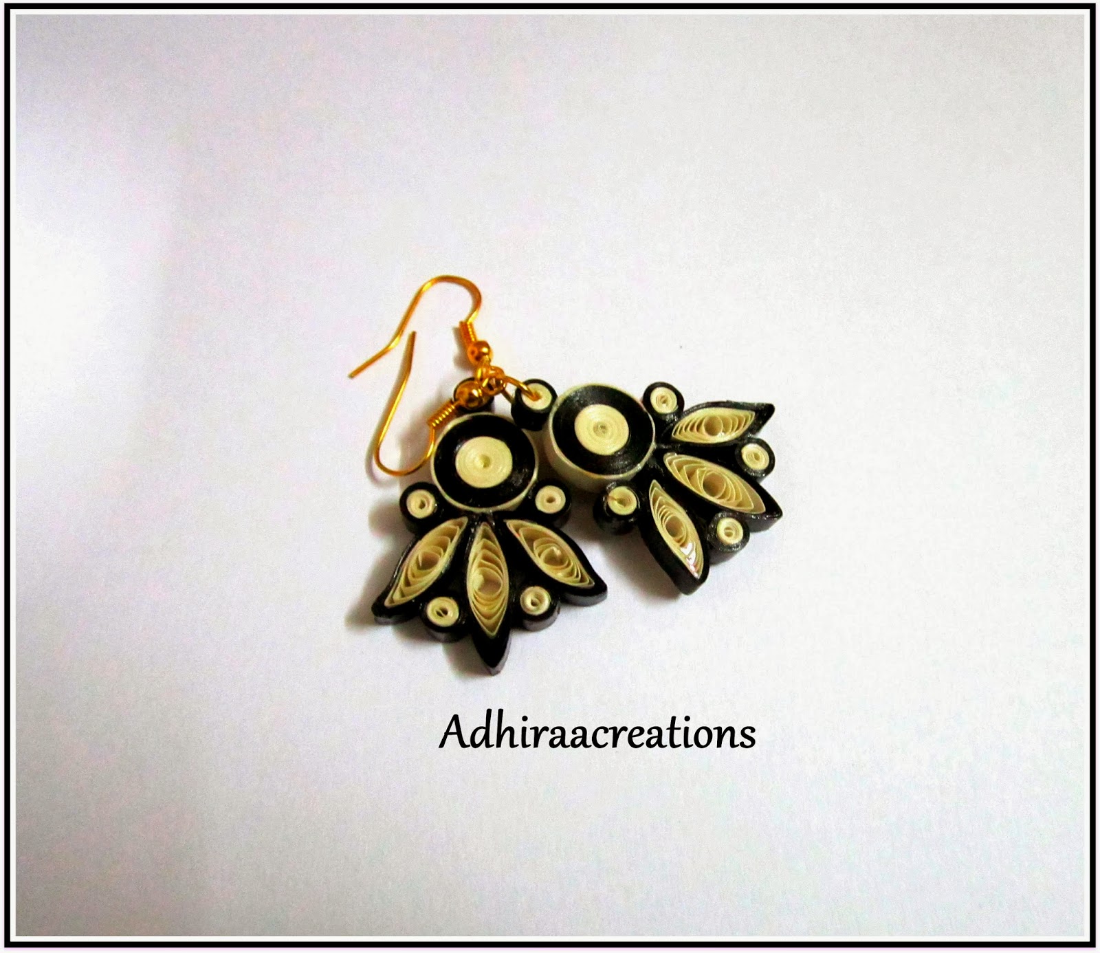 Adhiraacreations: Quilling Earring Designs