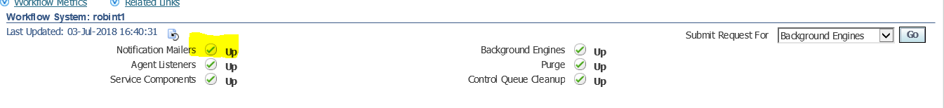 Oracle Application S Blog How To Send Test Mail From Workflow Mailer Send Oracle Workflow
