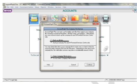 Mengakhiri Program Myob Accounting 19 - Our Akuntansi