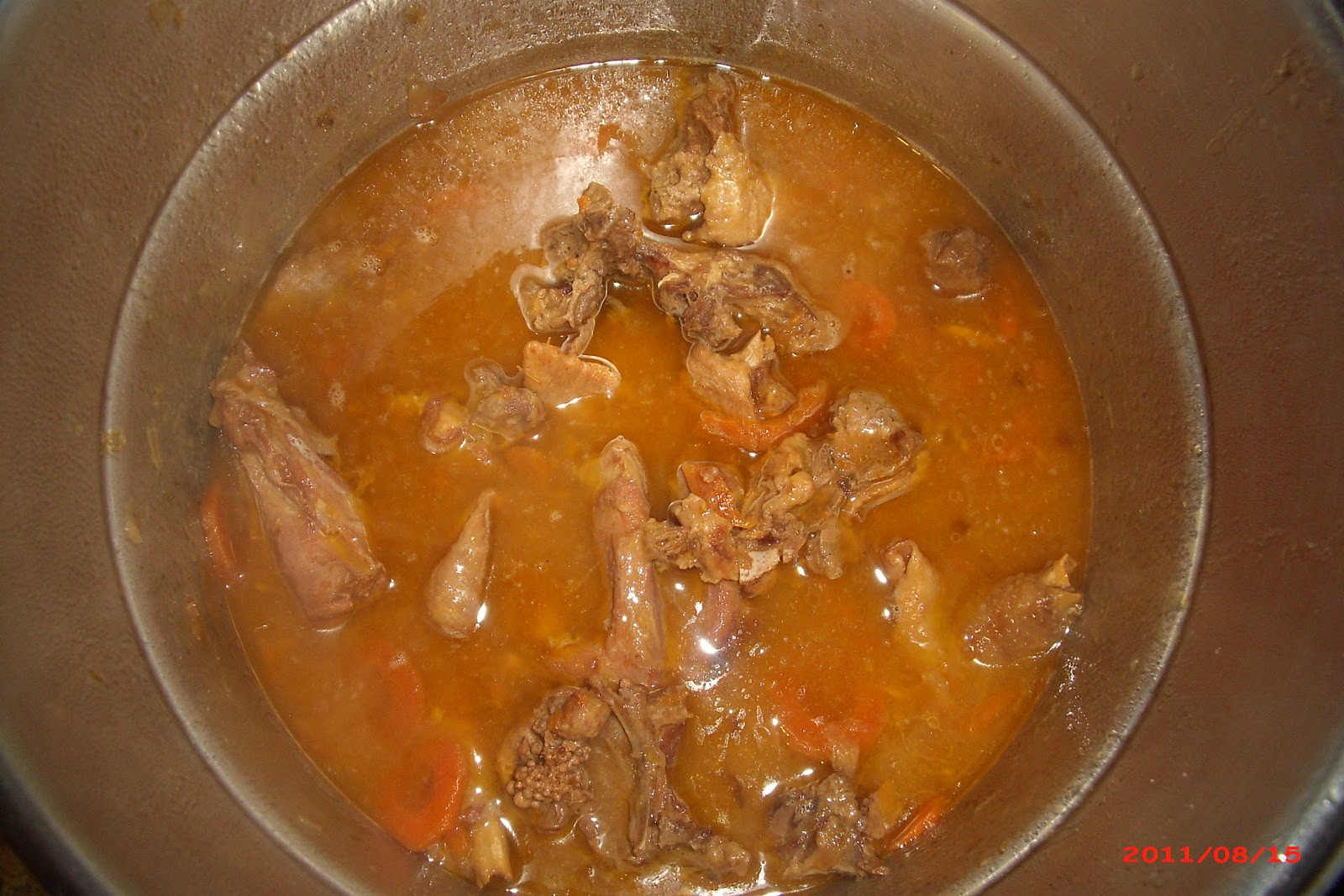 LA COCINA DE LA RUBI: GALLINA ESTOFADA