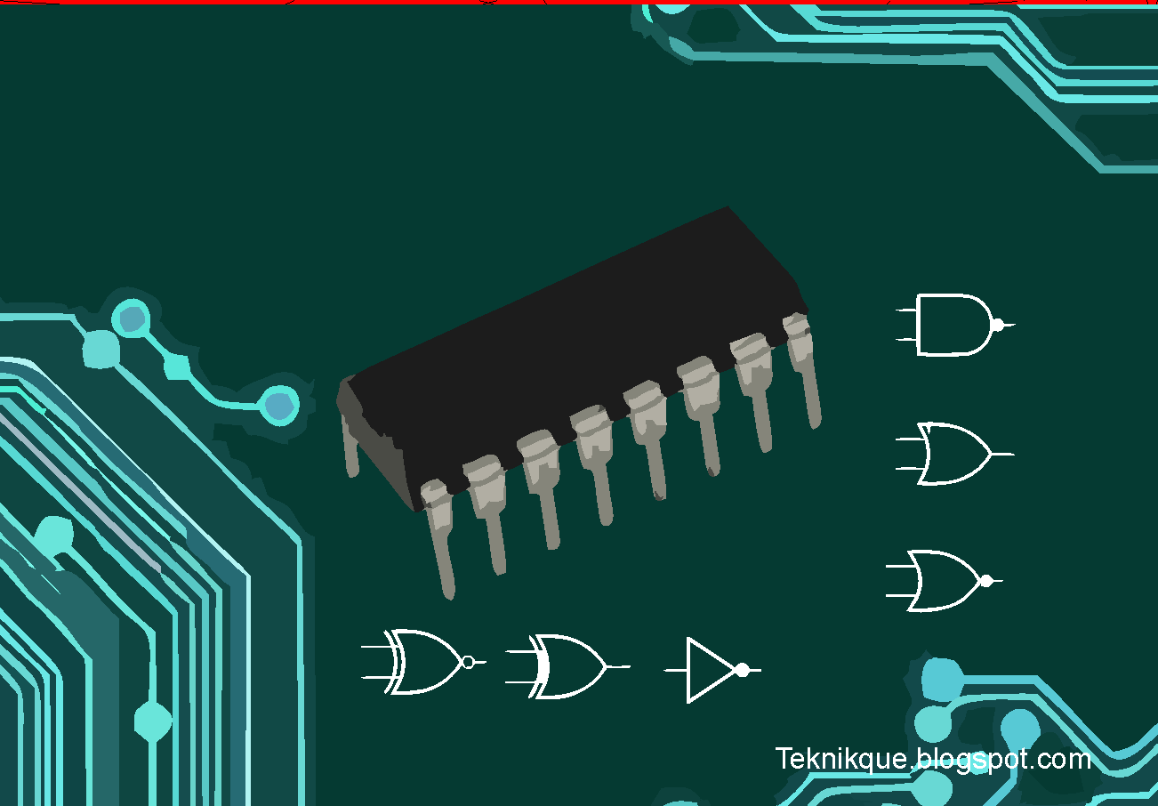 Pengertian Operasi Gerbang Logika NAND, NOR, XOR dan XNOR dengan Simbol ...