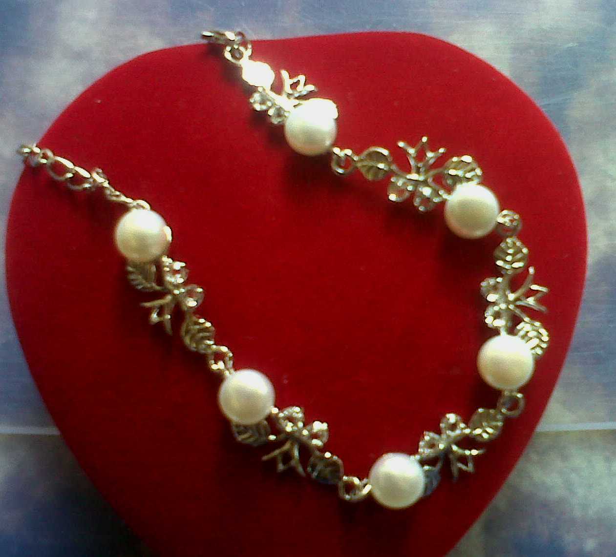 "FARAH" Mutiara Lombok: Gelang Mutiara Stainless (manis2 banget sist..) :)
