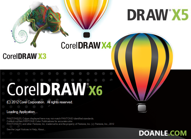 CorelDRAW Graphics Suite X3/X4/X5/X6 Full - Phần mền thiết kế logo ...