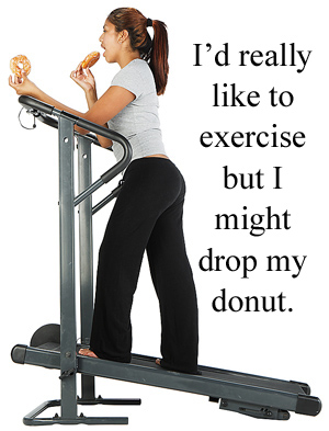 The Mossy Stone: Donuts and Exercise