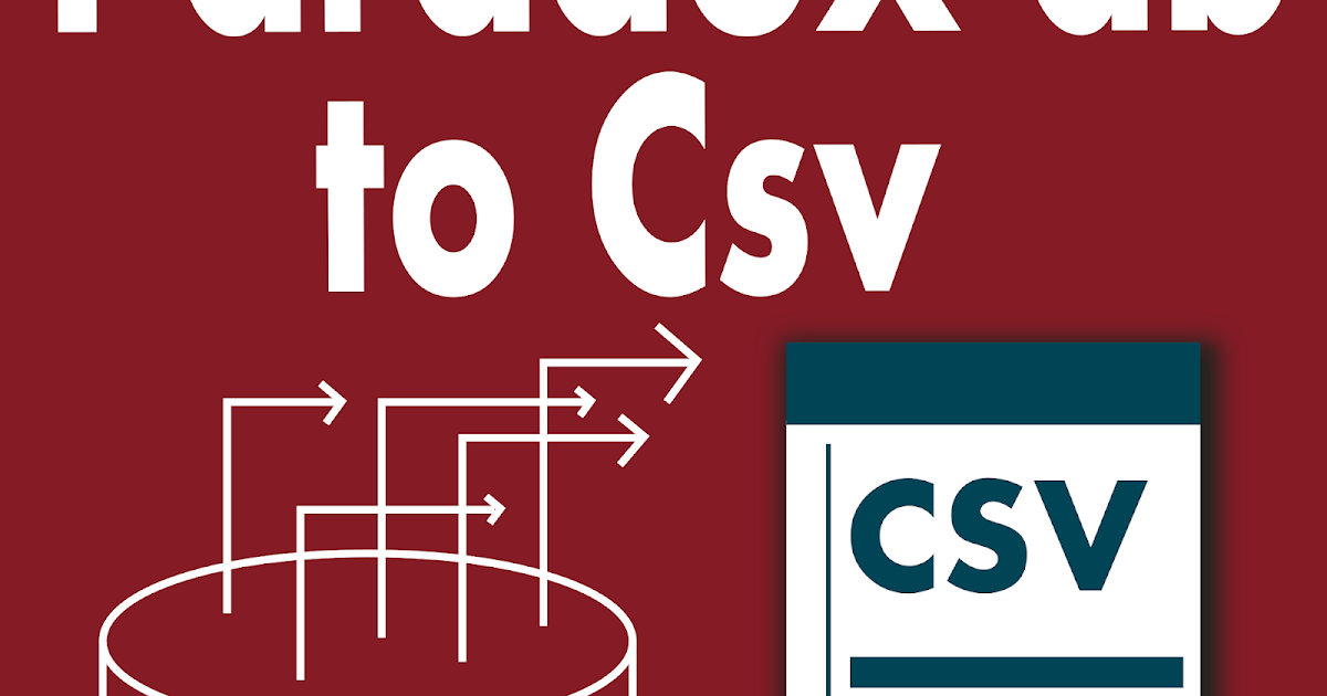 Paradox Db To Csv Whiterock Software